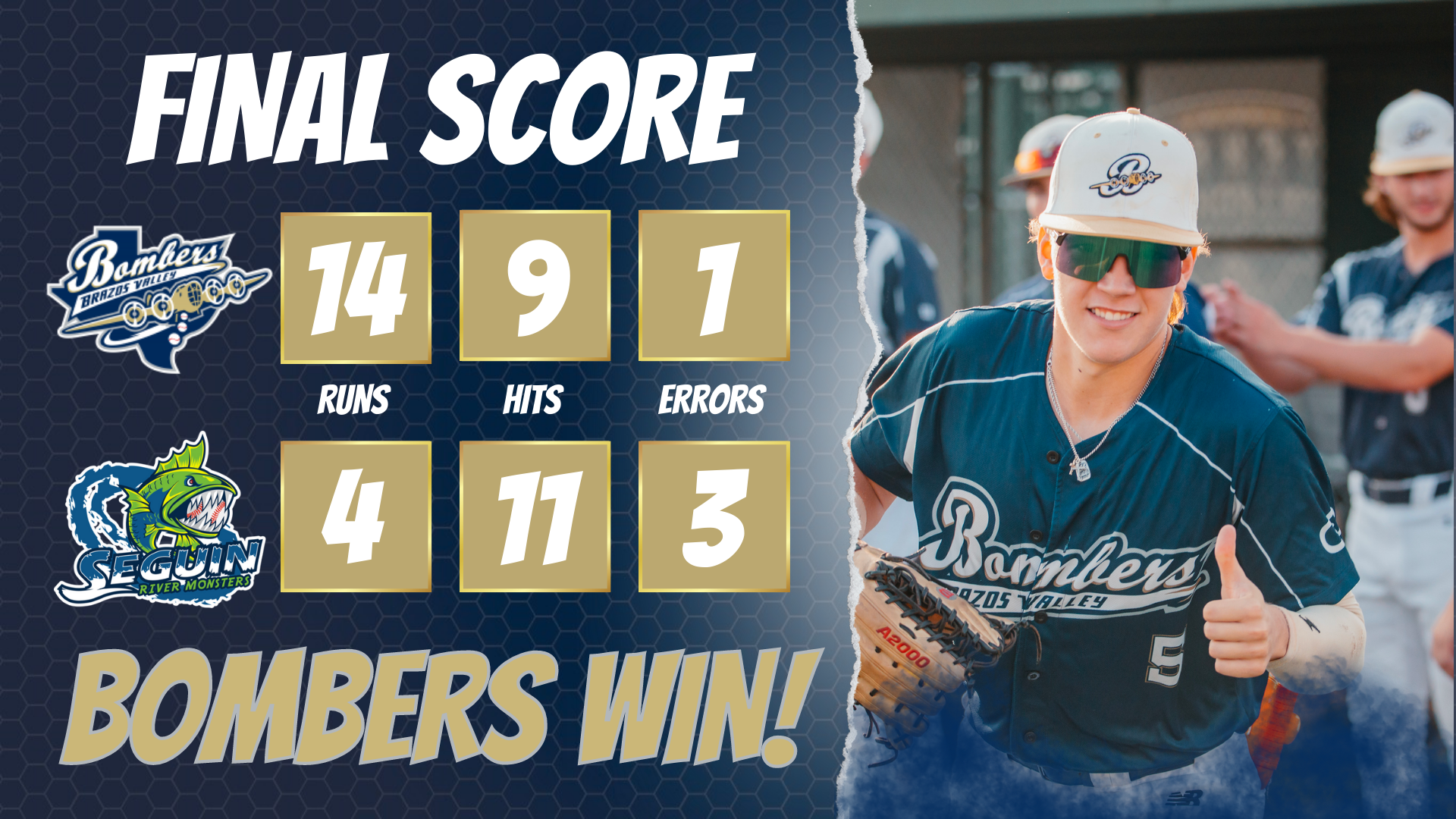 Brazos Valley Bombers Baseball: Home